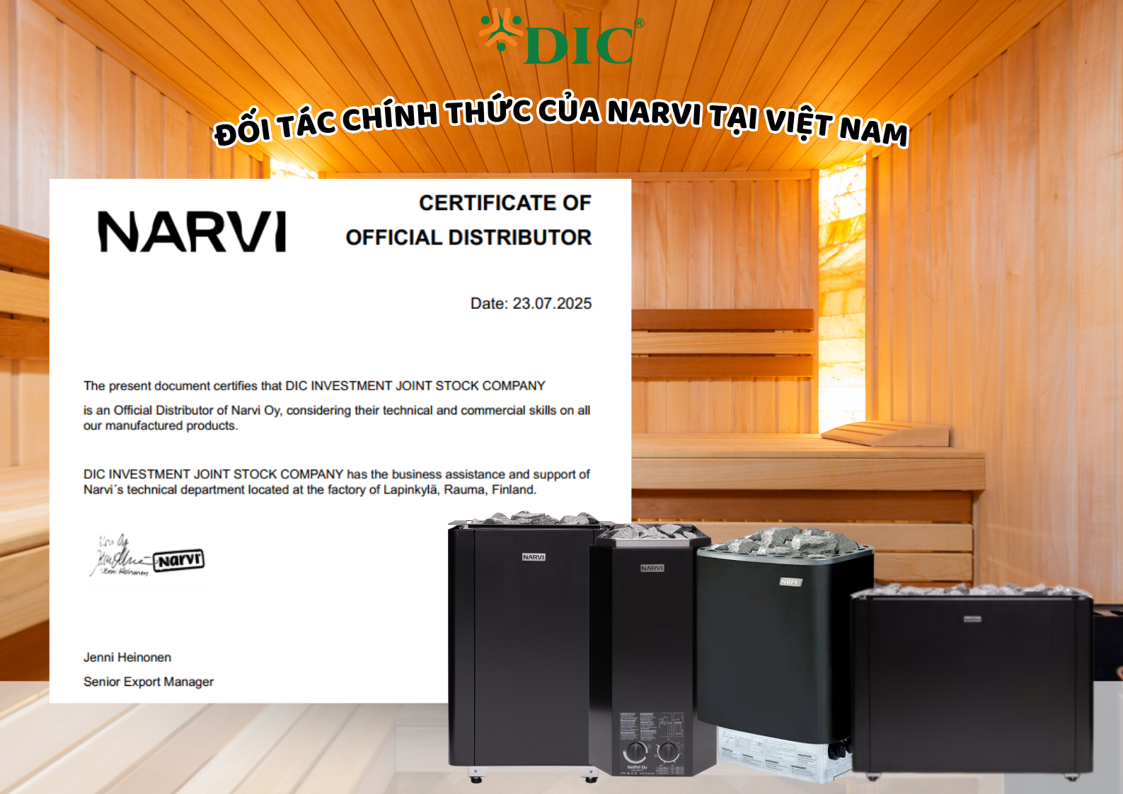 DICTECH - Đối Tác Chính Thức Của Narvi Tại Việt Nam - Công ty Cổ phần ...